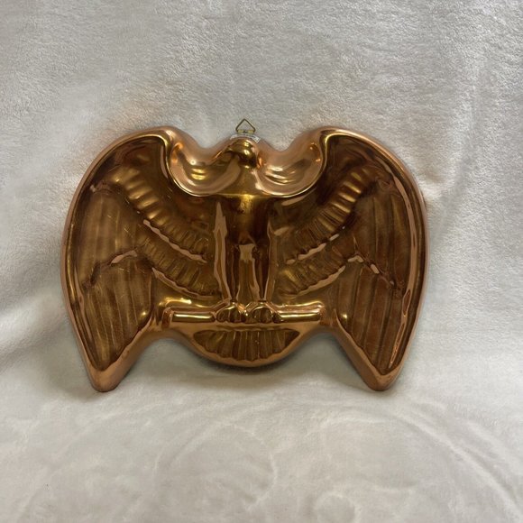 Accents | Vintage American Eagle Copper Jello Mold Made By Daewoo Korea ...